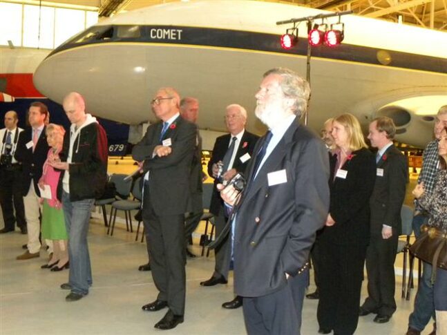 Comper Swift Unveiling at Cosford - RAF Museum