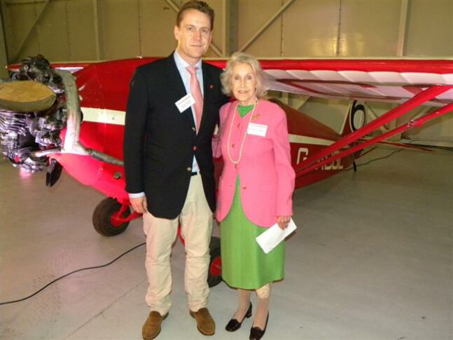 Comper Swift Unveiling at Cosford - RAF Museum