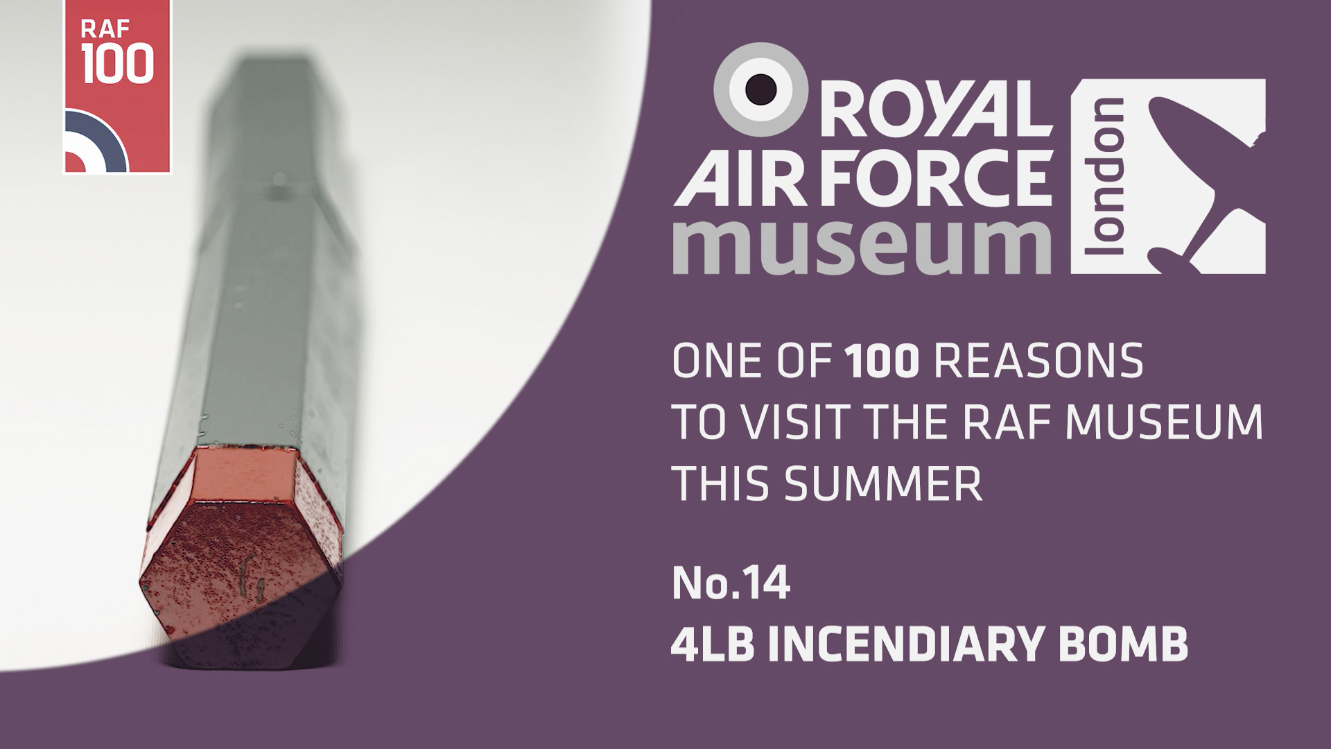 4lb Incendiary Bomb - RAF Museum