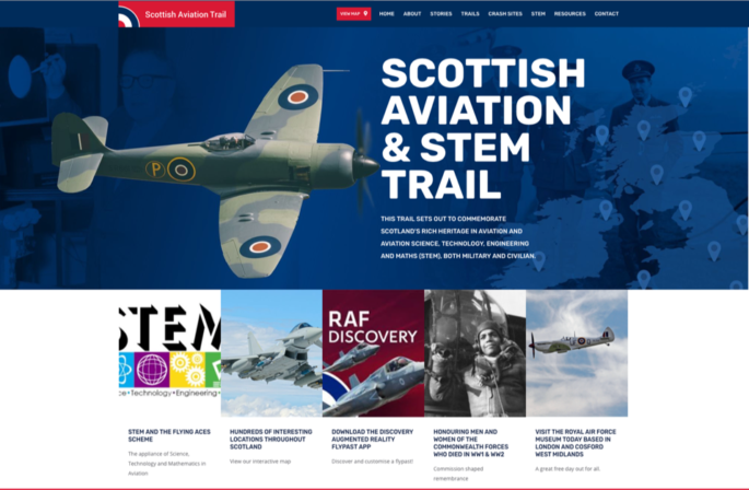 New Scottish Aviation and STEM Website launched - RAF Museum