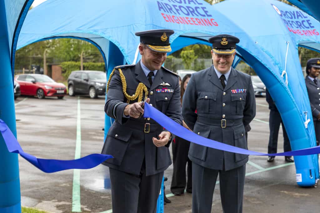Chief Opens New Astra Block For STEM Students - RAF Museum