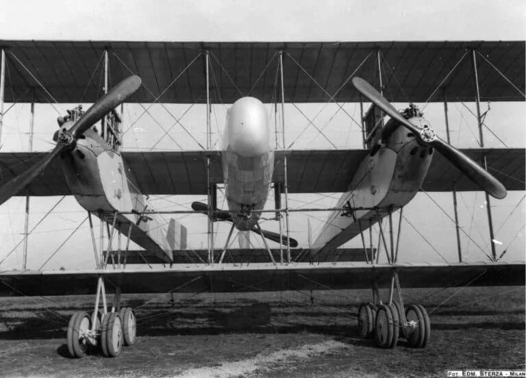 The British Caproni triplane - RAF Museum