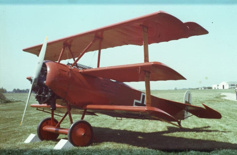 The British Caproni triplane - RAF Museum