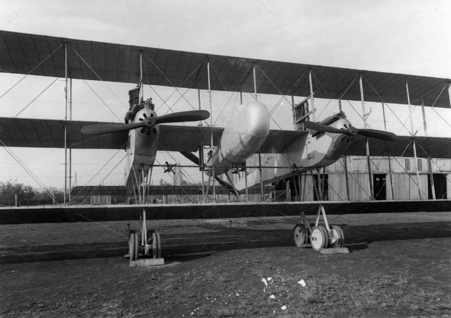 The British Caproni triplane - RAF Museum