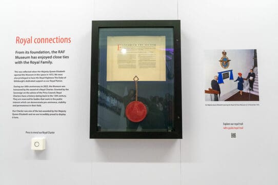 Royal Charter unveiled as part of 50th Birthday Celebrations - RAF Museum