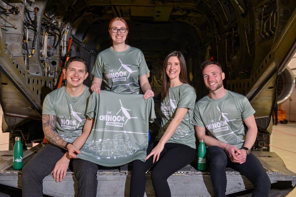 Get active for the Chinook Challenge - RAF Museum