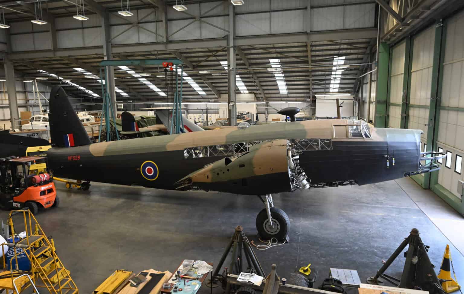 Rare example of Second World War Bomber unveiled after decade of ...