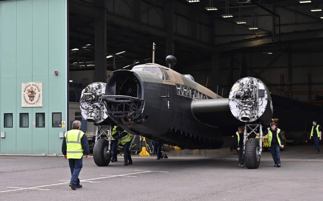 Rare example of Second World War Bomber unveiled after decade of ...