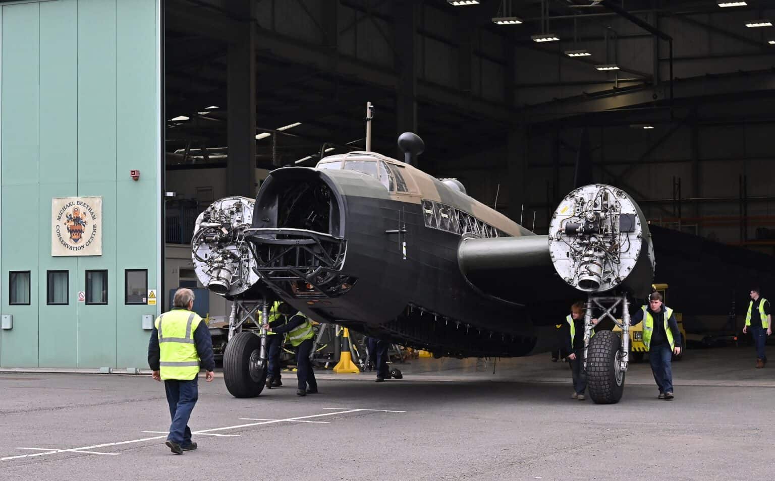 Rare example of Second World War Bomber unveiled after decade of ...
