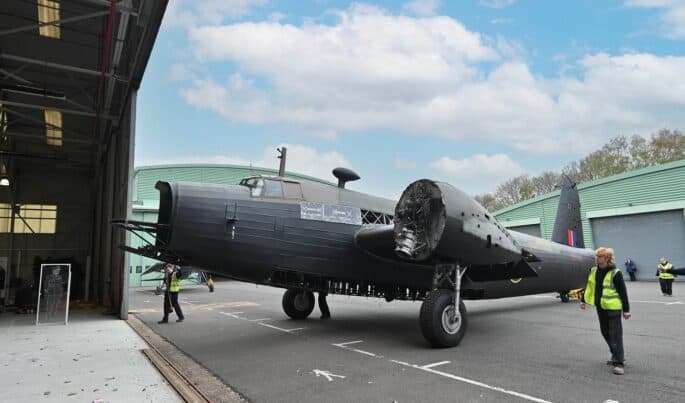Rare example of Second World War Bomber unveiled after decade of ...