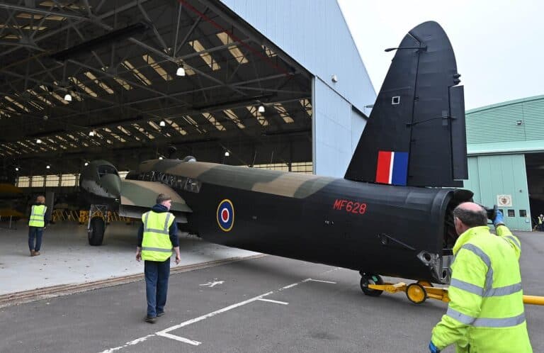 Rare example of Second World War Bomber unveiled after decade of ...