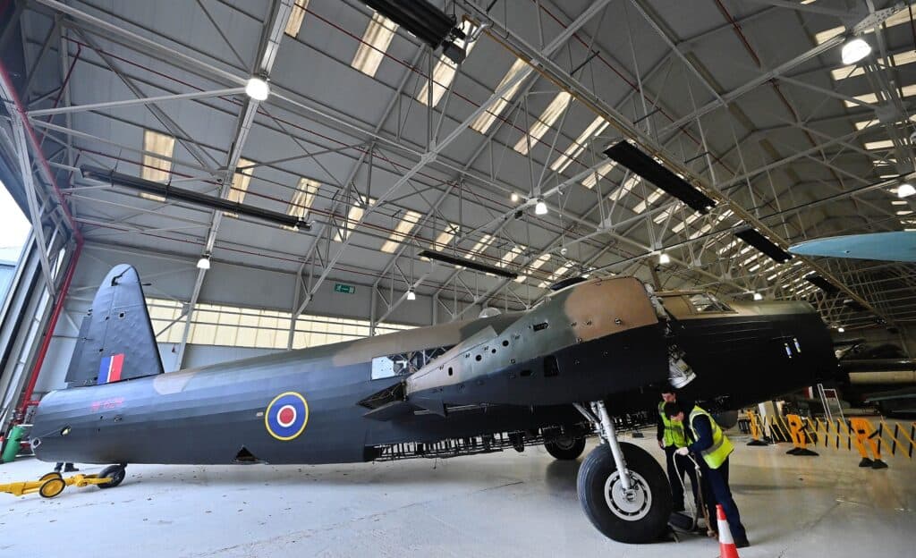 Rare example of Second World War Bomber unveiled after decade of ...