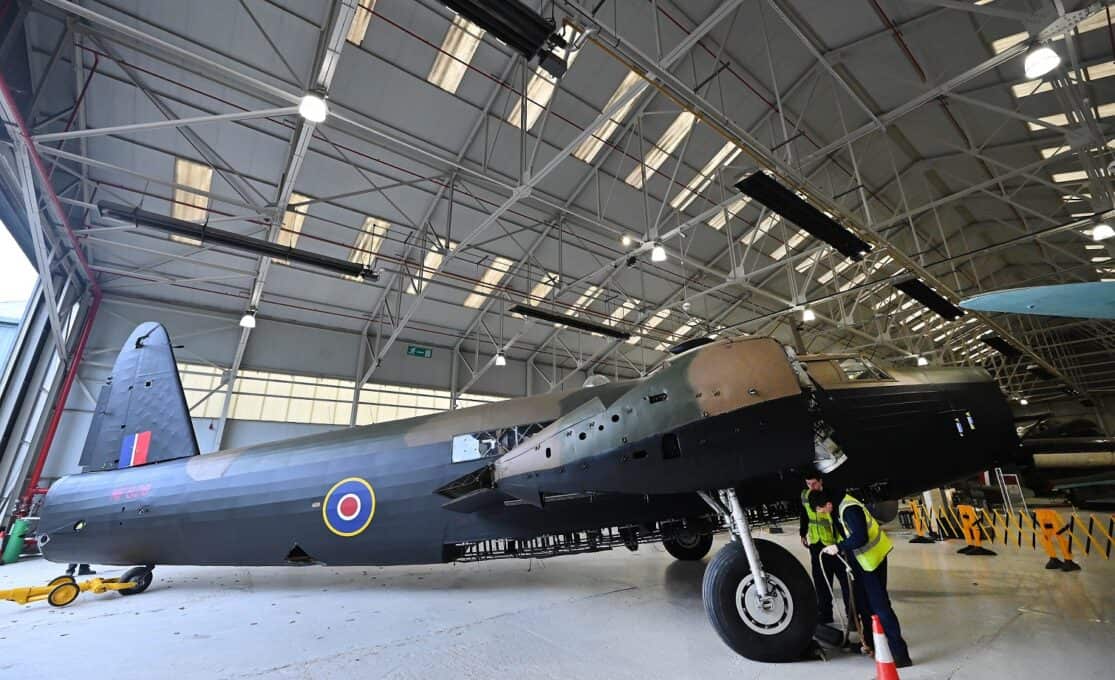 Rare example of Second World War Bomber unveiled after decade of ...