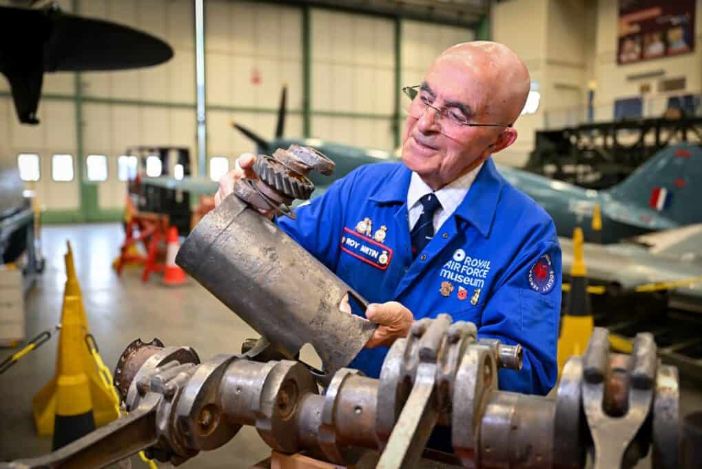 RAF Museum Volunteer awarded MBE for 50 years' service to heritage ...