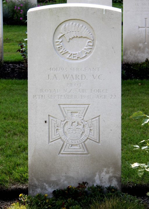 For Valour: Sergeant James Allen Ward (NZ/401793) VC Royal New Zealand ...