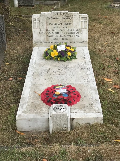 For Valour: Lieutenant (Acting Captain) Ferdinand Maurice Felix West VC ...