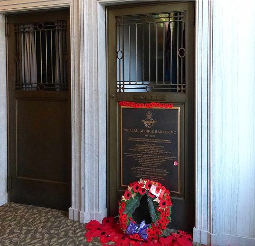 For Valour : Captain (Acting Major) William George Barker VC DSO** MC ...