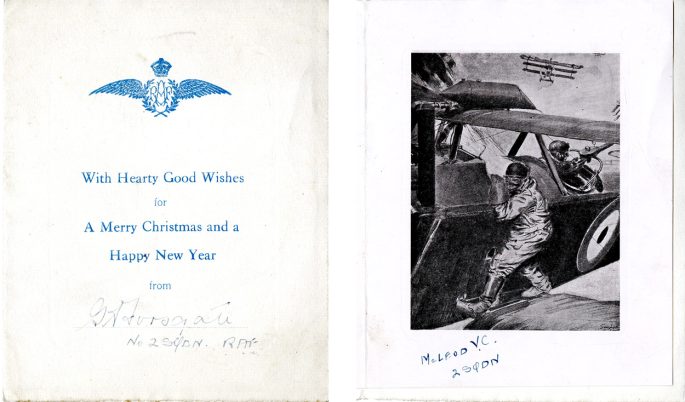 For Valour: 2nd Lieutenant Alan Arnett McLeod, VC Royal Air Force - RAF ...